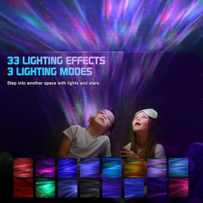 DinoGlow™ 4 in 1 Northern Lights Projector – Lustris